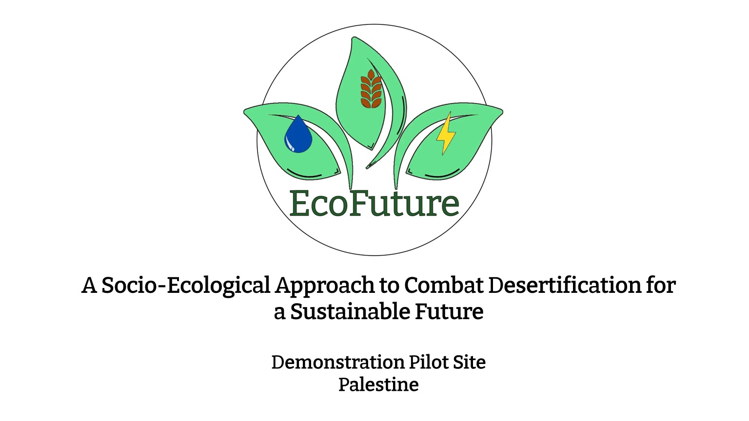 Video: EcoFuture The Palestinian Pilot Site - EcoFuture Project
